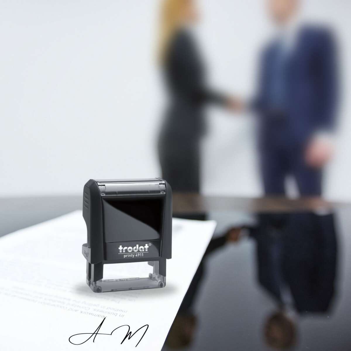 Timbro con Firma - Piccolo | www.timbri.it