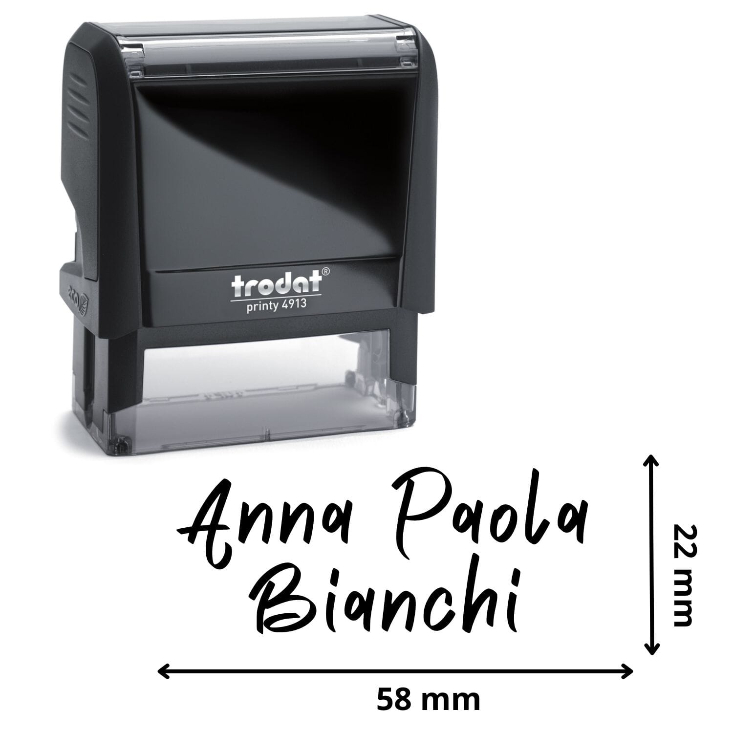Timbro Firma Grande Printy 4913 Personalizzato | www.timbri.it