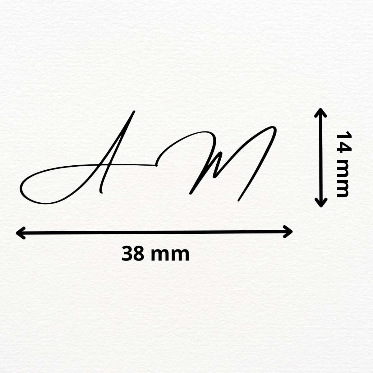 Timbro con Firma - Piccolo | www.timbri.it