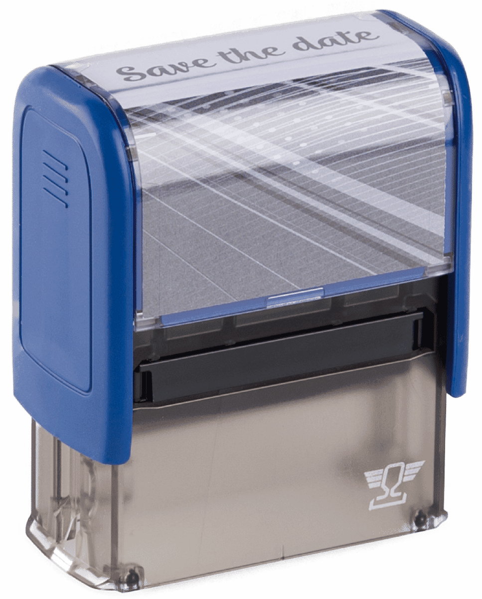 timbriMiO Tessile Imprint 12 47 x 18 mm - 4 righe | www.timbri.it