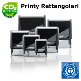 Timbri Printy Rettangolari | www.timbri.it