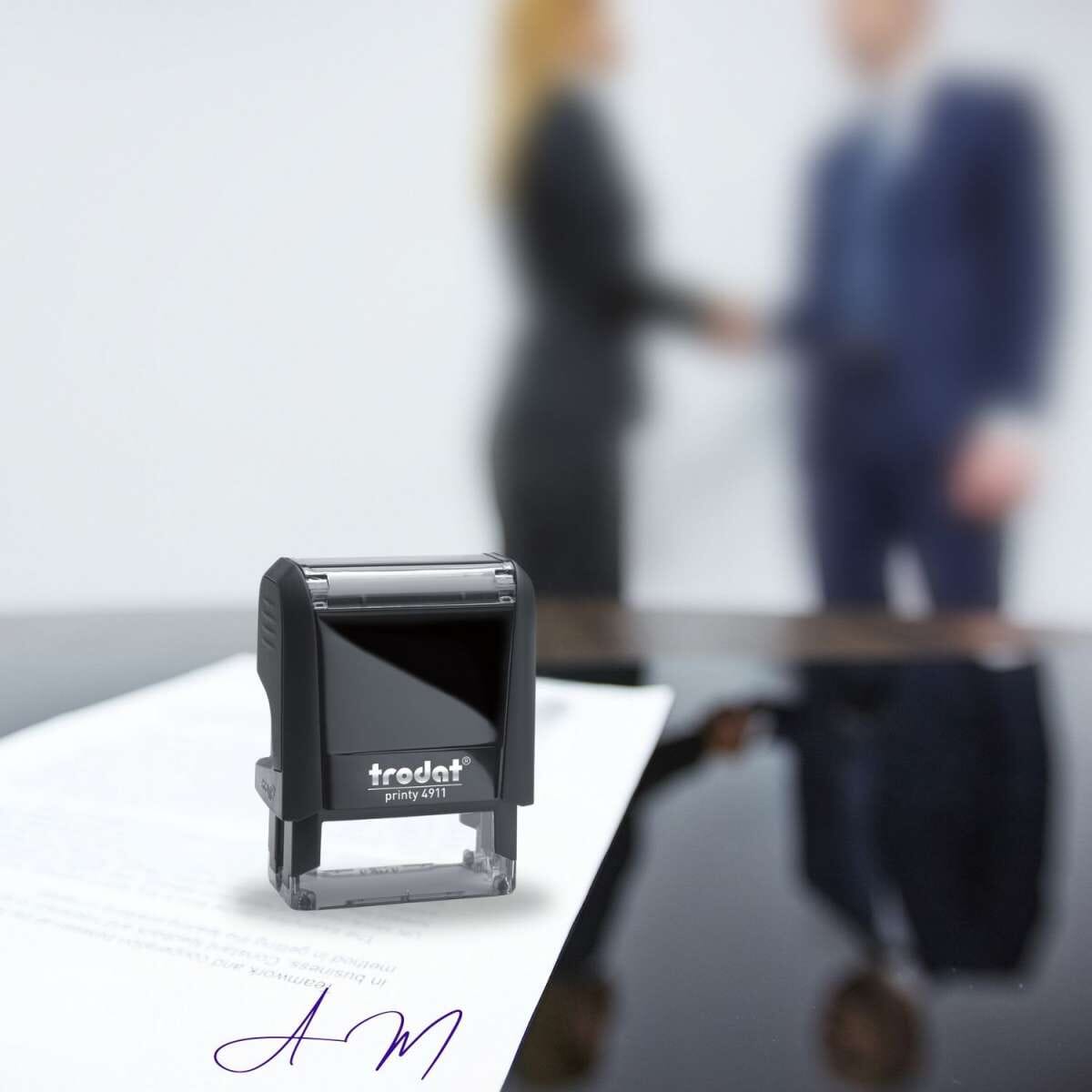 Timbro con Firma - Piccolo | www.timbri.it