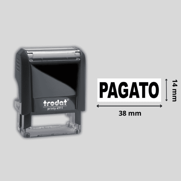 Trodat Office Printy 4911 - PAGATO | www.timbri.it